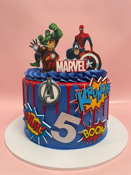 Avengers Character Cake – Cake Creations by Kate™
