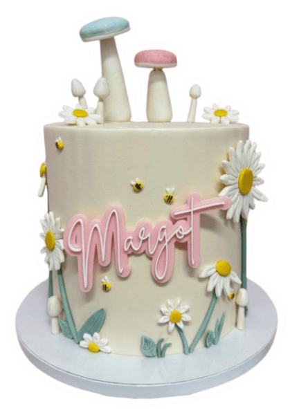 Enchanted Garden Extended Height Cake – Cake Creations by Kate™