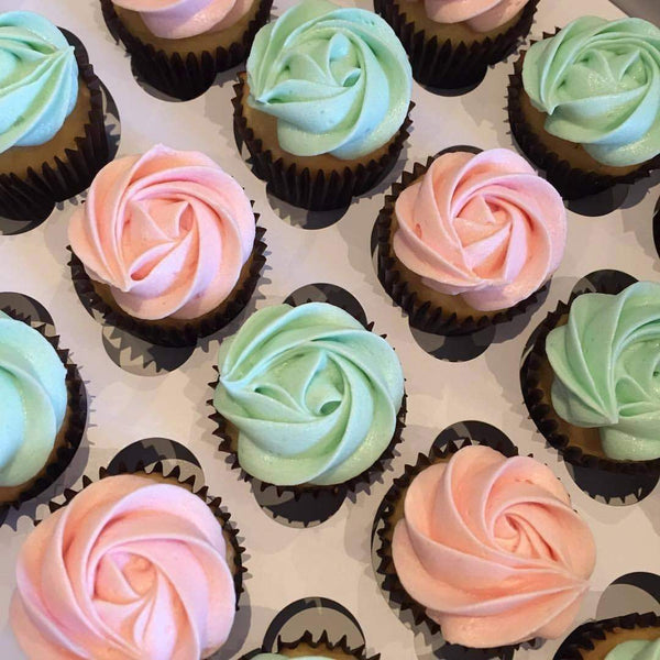 Custom Colour Mini Cupcakes – Cake Creations by Kate™
